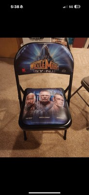Wrestlemania Chair Wwe Aew Wcw Ecw Tna Roh | eBay