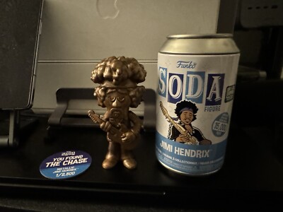 Funko Soda - Jimi Hendrix (CHASE) metallic VAULTED Rare 1/2500 Music ...