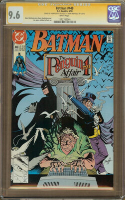 Batman #448 CGC 9.6 Signature Series SS SIGNED DANNY DEVITO & NORM ...