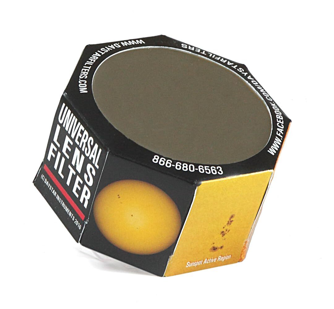 Solar Filter - Unversal Lens Filter 70mm - White Light for Camera | eBay