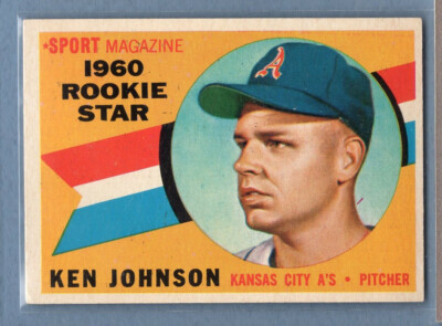 1960 Topps #135 Ken Johnson EX GO550 | eBay