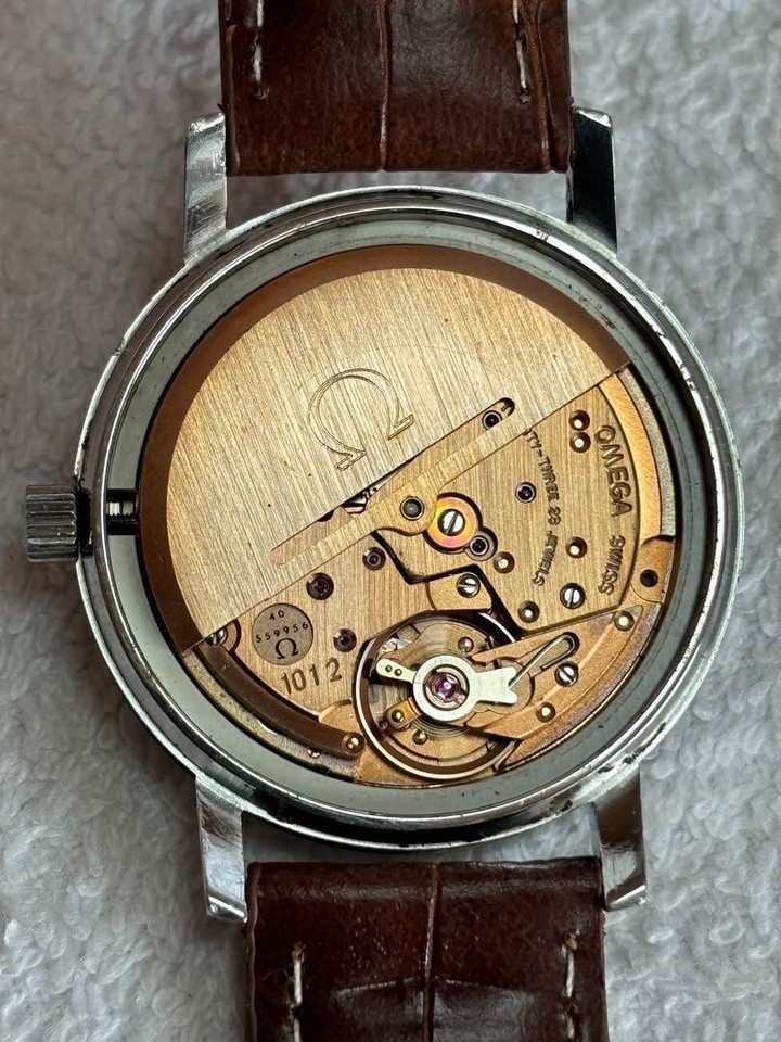 Omega Classic Automatic Watch 166.0202 – Caliber 1012 – Gray Dial ...
