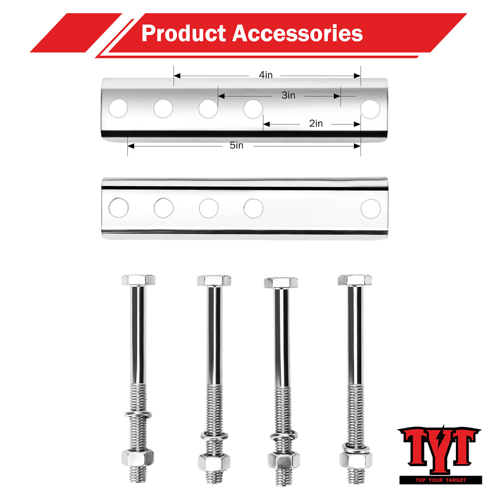 Boat Trailer Jack RV Swing Away Camper Dual Wheel Bolt On 2000 LBS Side ...