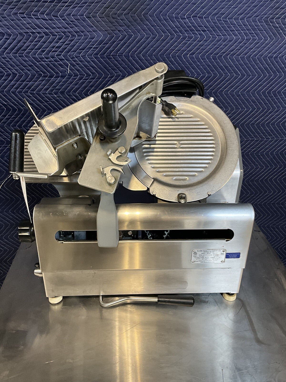 Globe 3850P 2 Spd Excellent Automatic 13" Slicer 1/2 Hp Hobart | eBay