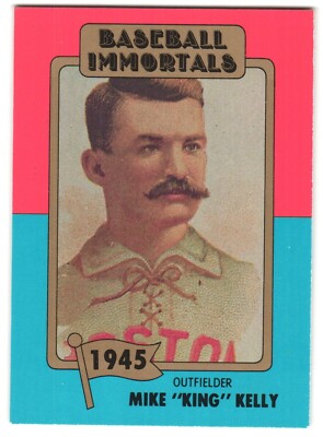 Mike "King" Kelly 1980 TCLM Baseball Immortals Trading Card # 36 | eBay