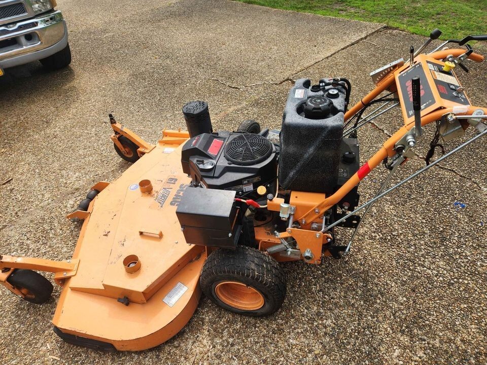 Zero Turn SCAG Mowers With 61 inch Deck with Sulky -used 96 hours | eBay