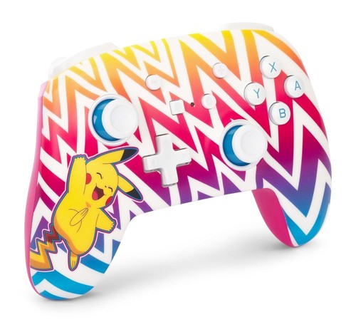 NSW - PowerA Enhanced Wireless Controller for Nintendo Switch - Pikachu ...