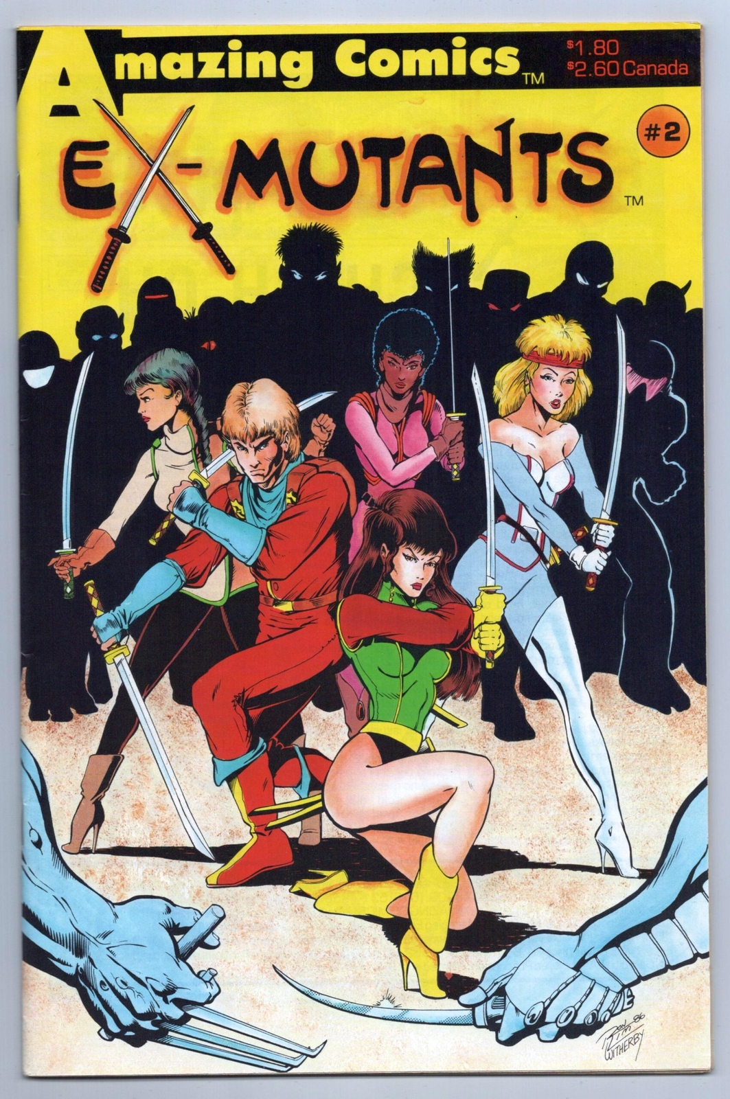 Ex-Mutants #2 | Ron Lim (Amazing Comics, 1987) VF | eBay