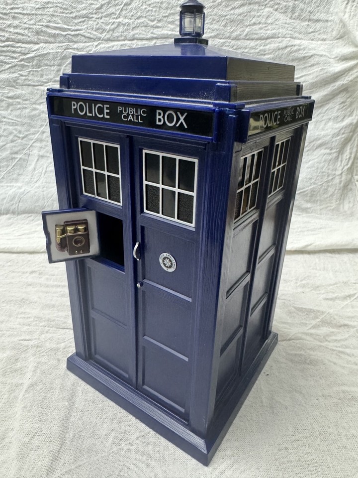 Doctor Who Replica Tardis Police Public Call Box Vtg Worldwide Limited ...