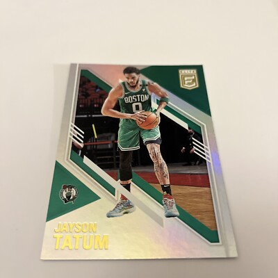 2020-21 Panini Donruss Elite JAYSON TATUM Base Card #41 Celtics ...