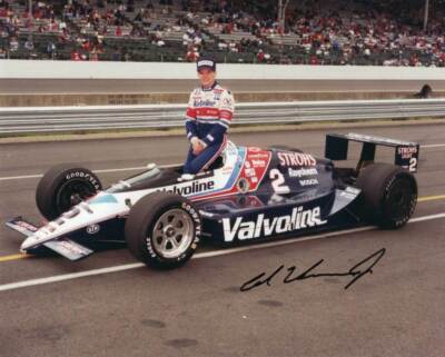 Al Unser Jr autographed 1991 Indy 500 8x10 photo | eBay