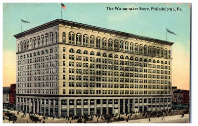 The Wanamaker Store Philadelphia Pennsylvania Department Store Postcard ...