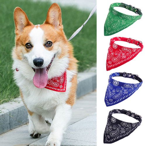 Adjustable Pet Cat Scarf Bandana Collar Neck Scarf For Small Dogs ...