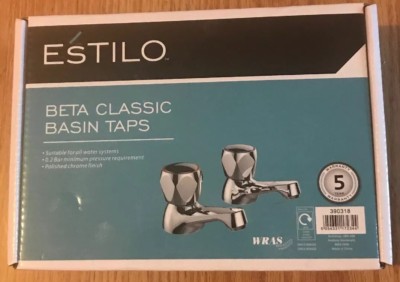 CLASSIC BETA BATH TAPS ESTILO POLISHED CHROME FINNISH | eBay UK