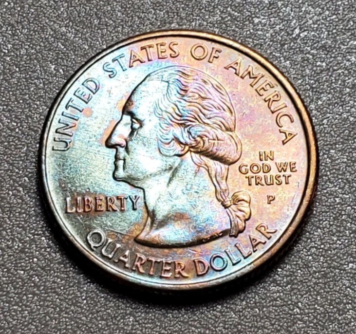 TONED 2006 P NEVADA STATE WASHINGTON QUARTER UNC #P1156 | eBay