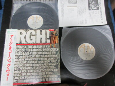Urgh Music War Japan Promo Vinyl LP XTC Police 999 Nomi Ubu OMD ...