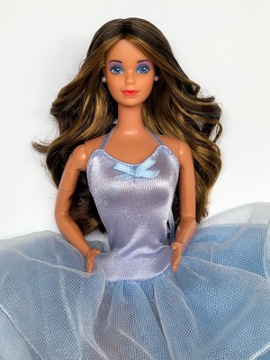 VINTAGE PERFUME PRETTY WHITNEY BARBIE DOLL MATTEL #4557 1987 PARTIAL ...