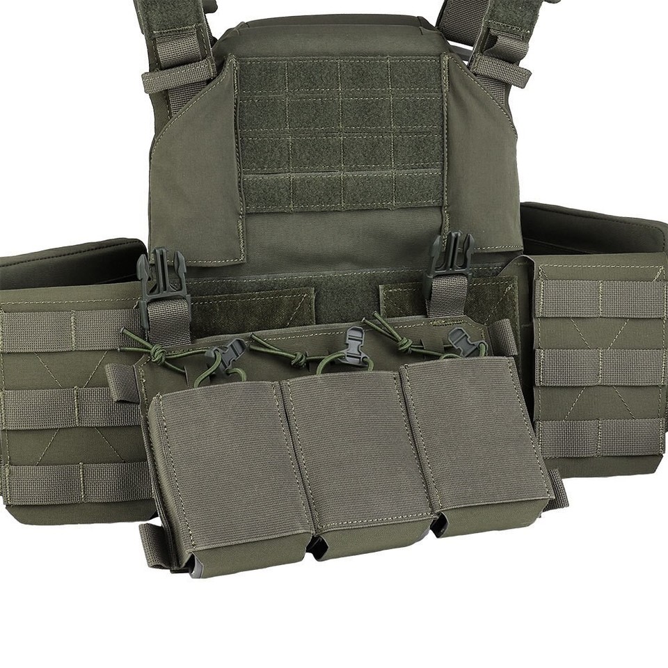 Tactical HSP THORAX Plate Carrier Front&Rear Bag MOLLE Hunting Vest Set ...