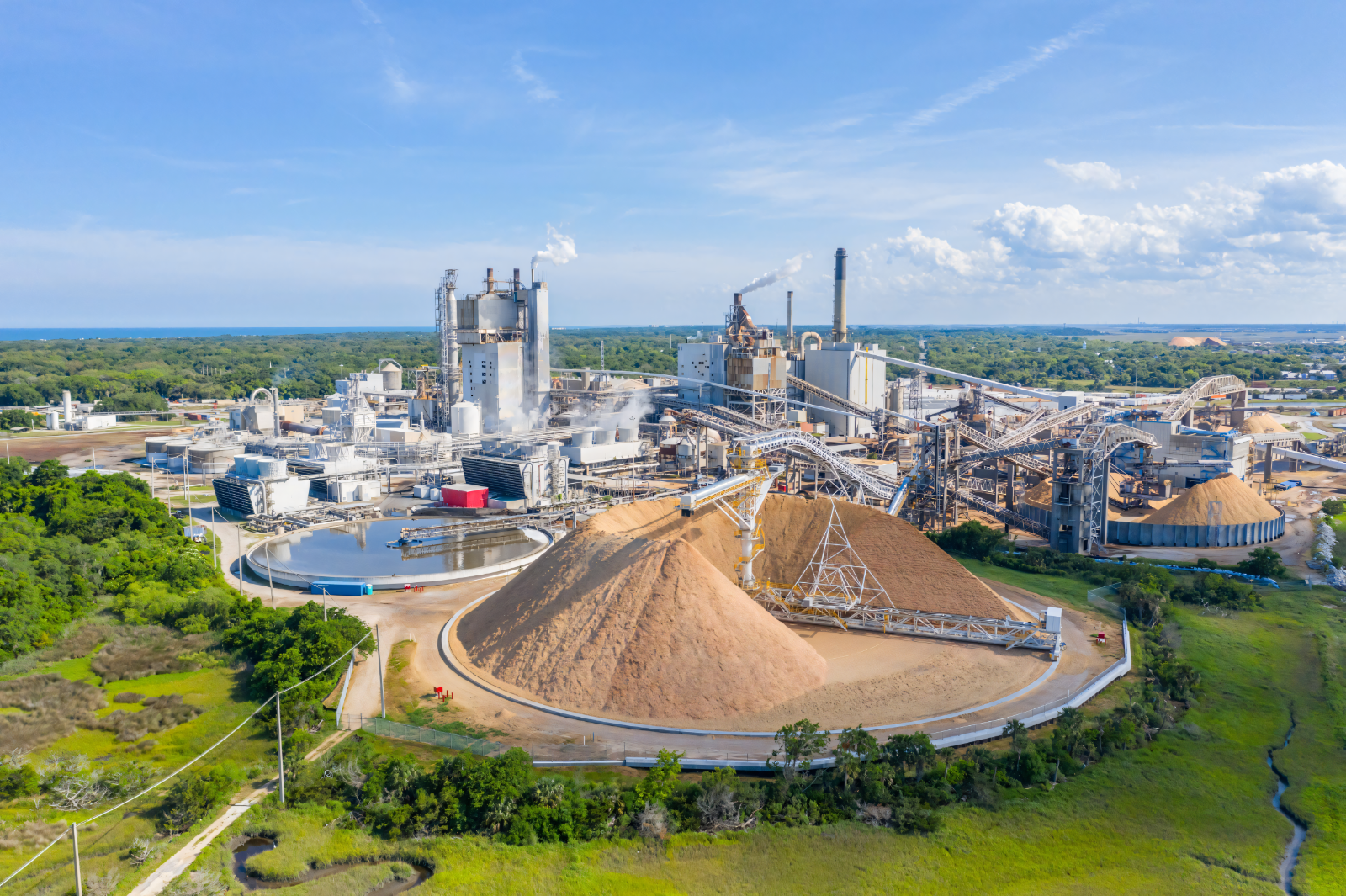 HO,O Scale Building BACKGROUND Flat / 2D FLAT "Paper Mill" BACKGROUND ...