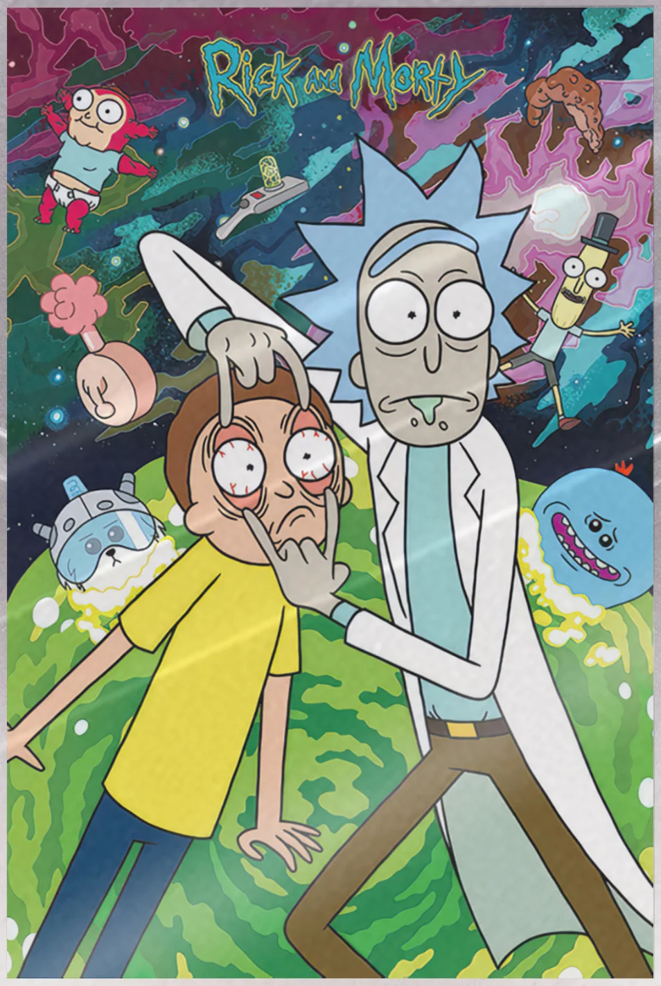 Rick and Morty - Poster (Watch! - Eyes) (Size: 24" x 36") (LAMINATED ...