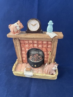 PETER FAGAN/COLOURBOX CAT x 3 FIREPLACE, THE TRAVELLER & GANGS CHAIR ...