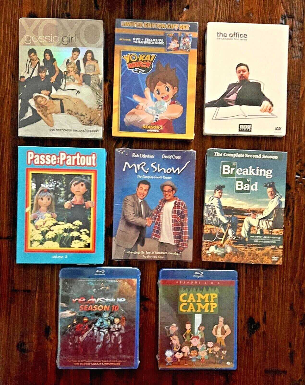 DVD BluRay TV Series Drama Animation Comedy BBC Breaking Bad Halo ...