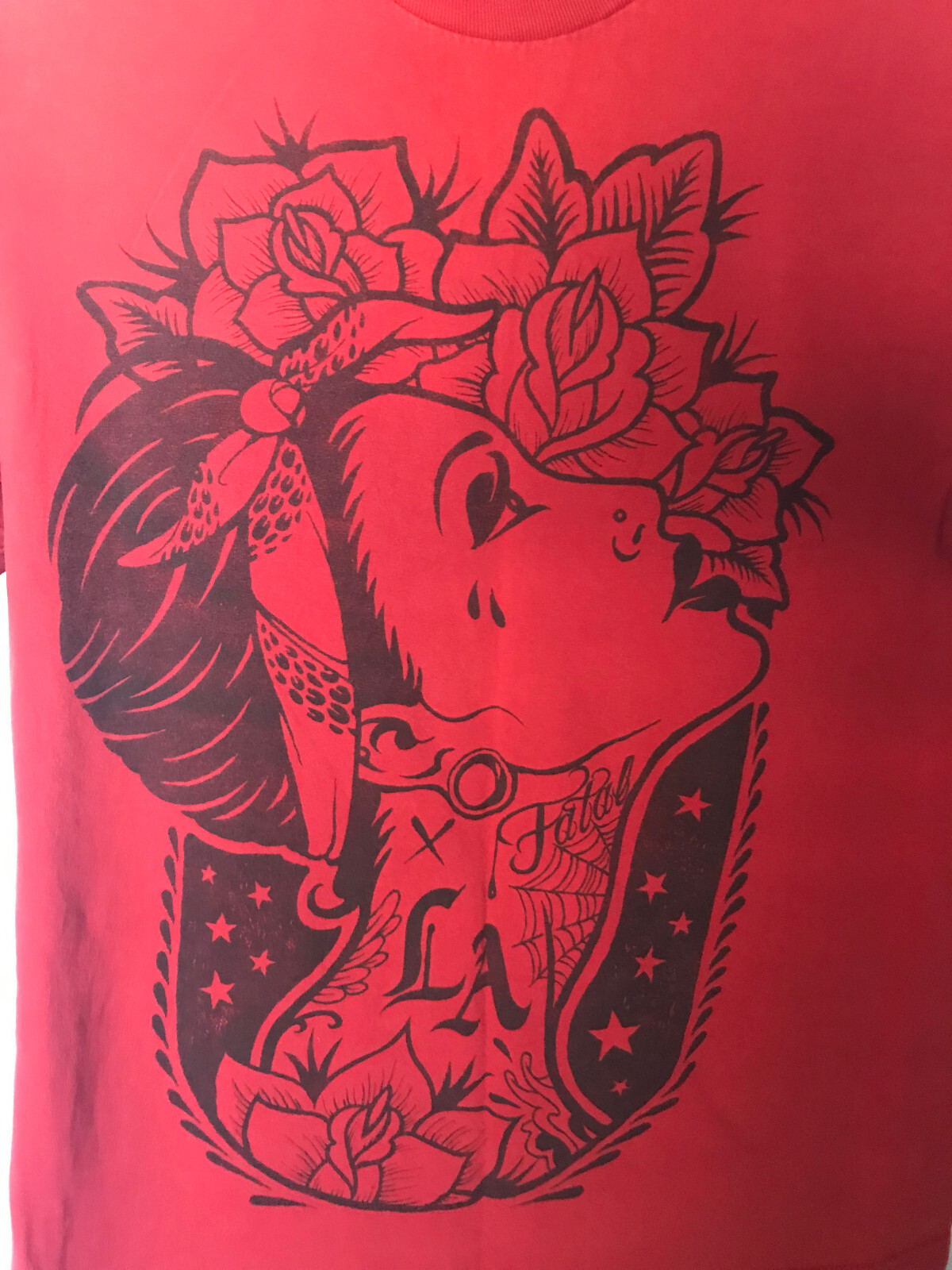 FATAL CREW LARGE Tattoo Chicano Art Shirt | eBay