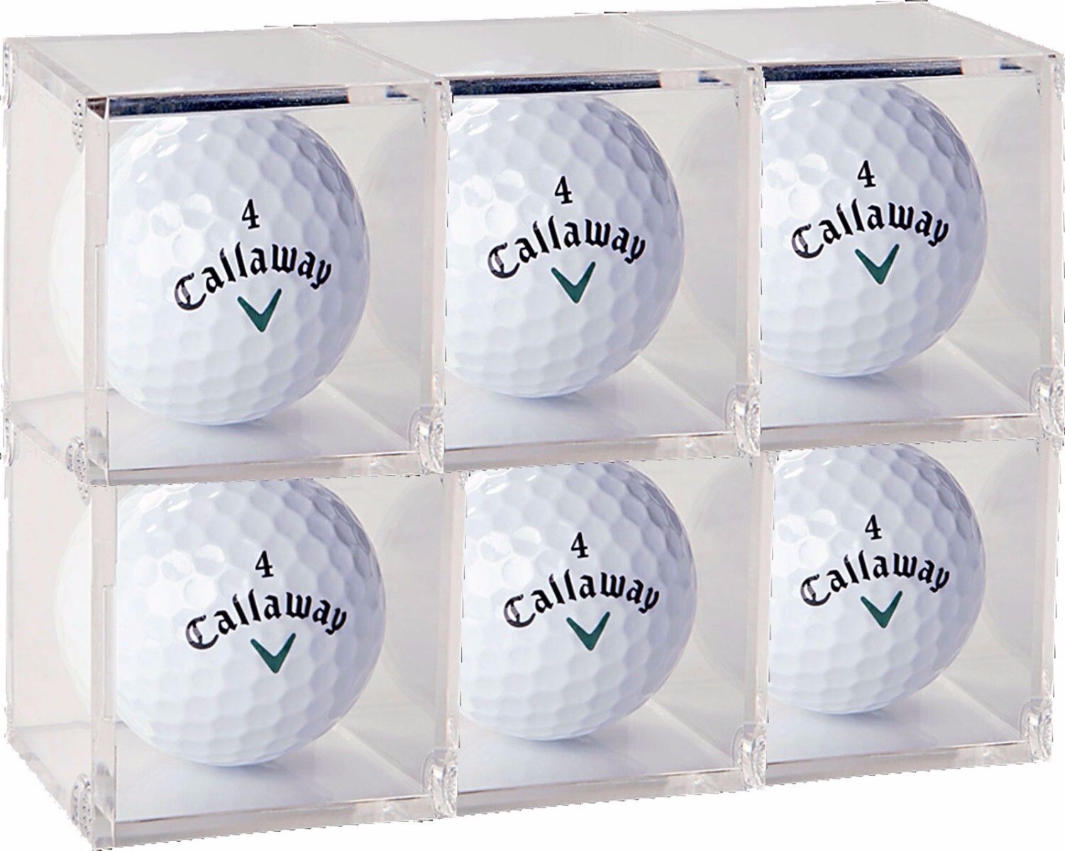 6 - Golf Ball Cubes for Autographed Signed Golf Balls | eBay
