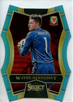 2016-17 Panini Select Mezzanine LIGHT BLUE #116 Wayne Hennessey - Wales ...