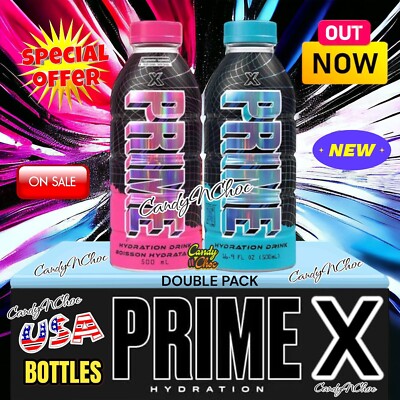 Prime X Hydration Drink IN HAND NOW Exclusive New Flavour Double Pack ...