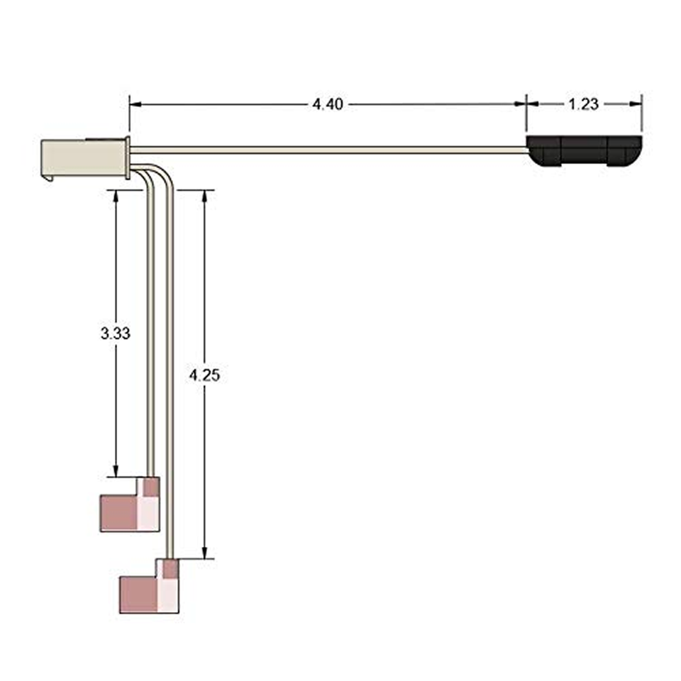 628661 Refrigerator Power Circuit Board &618548 Thermistor Assembly For ...