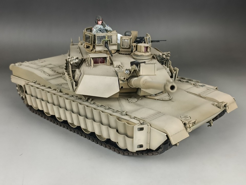 1/35 Built and Painted Modern U.S M1 Abrams Crew B Gunner Soldier ...
