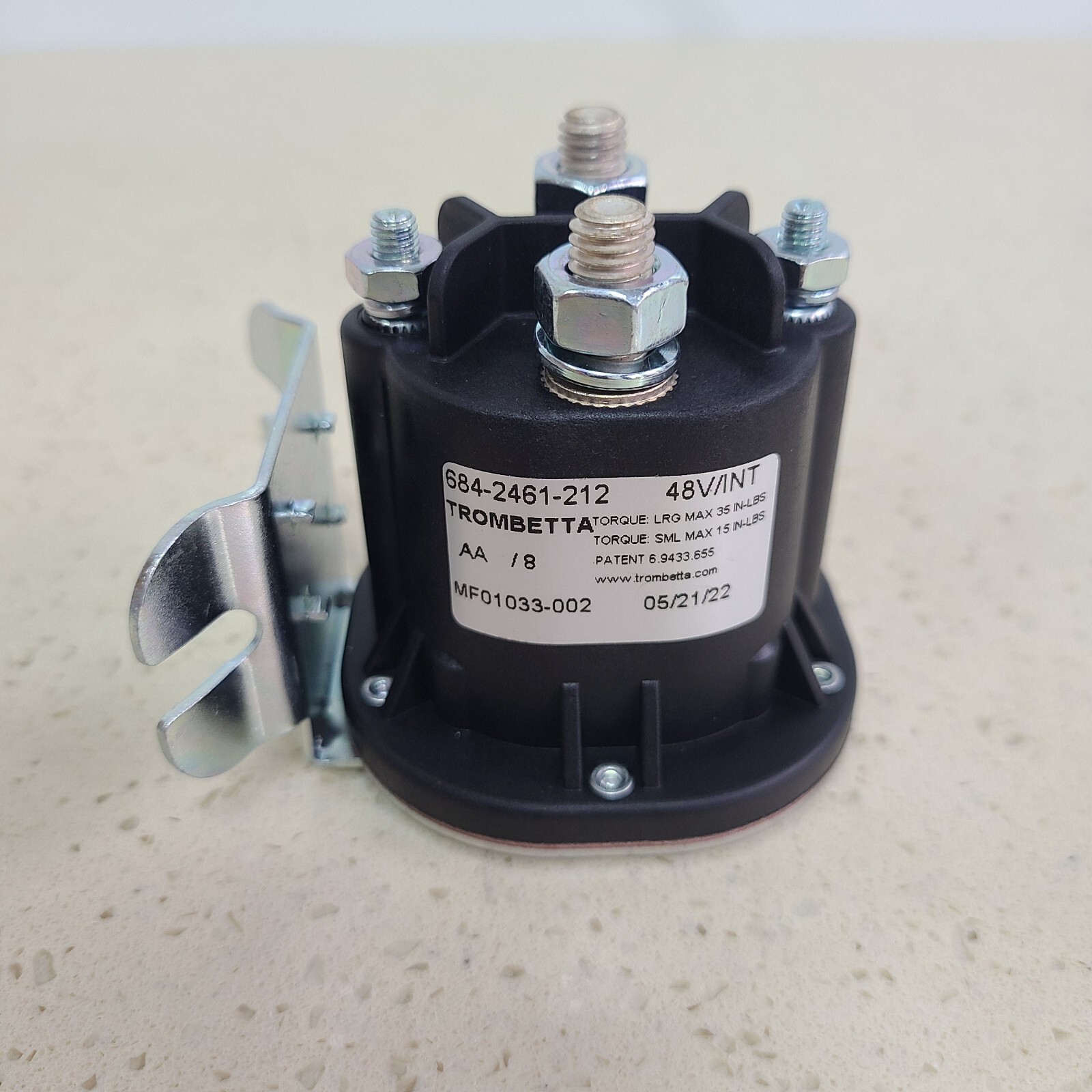 TROMBETTA 684-2461-212 684-1261-212 Solenoid 12/24/36/48V Pump ...