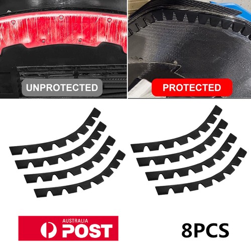 8x Universal Front Bumper Scrape Guard Chassis Anti-Skid Protector Kit ...