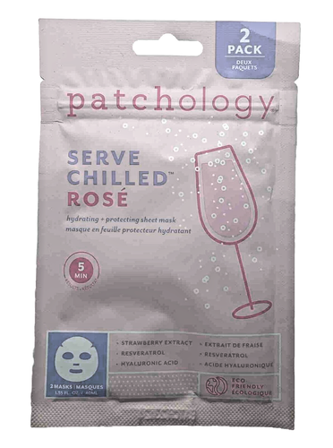 Patchology Serve Chilled Rose Sheet Mask Hydrating Protecting 1 Pack 2 ...