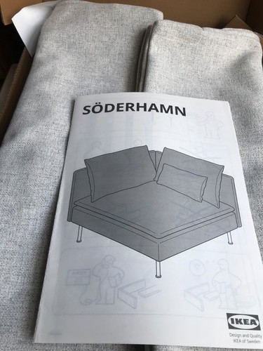 Ikea Soderhamn Gunnared Beige Corner Section Cover 905.745.22 NEW | eBay