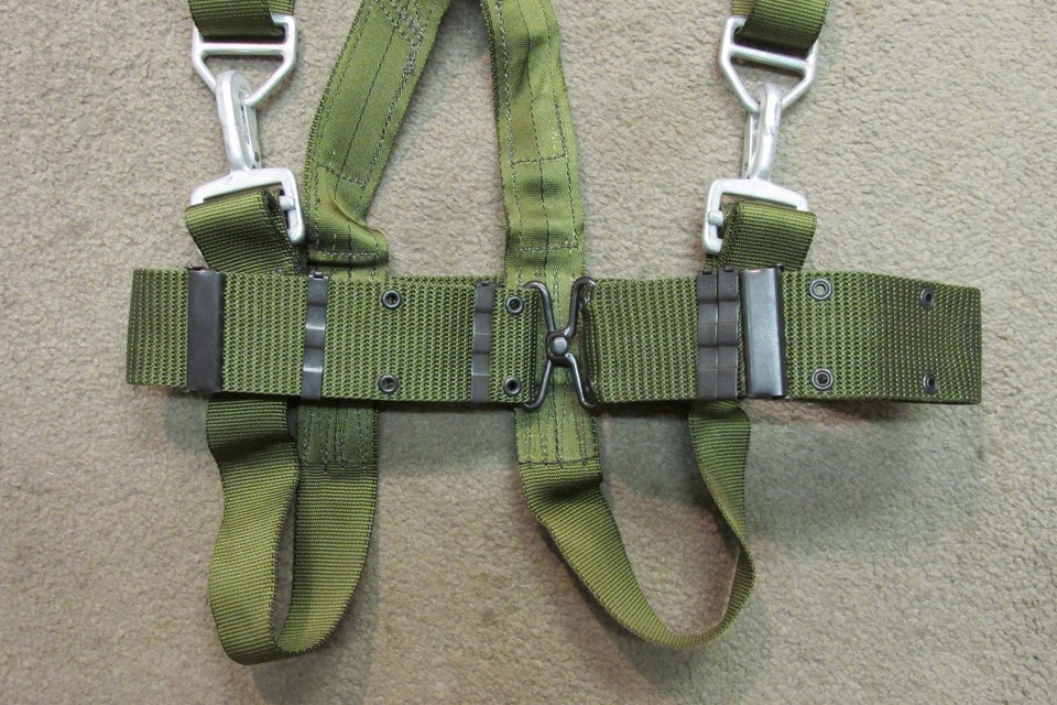 US Stabo Rig Extraction Harness LRRP Special Forces Vietnam Type Sz ...