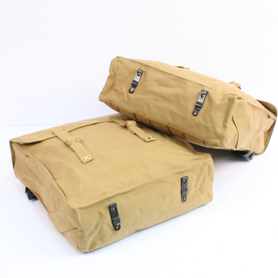 Replica British Army Motorcycle Dispatch Riders Bag set of DR Side ...