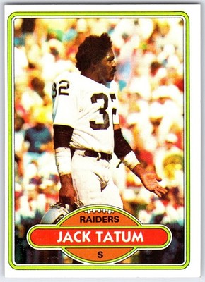 1980 Topps #429 - Jack Tatum Oakland Raiders (NM) *HGCARDS* | eBay