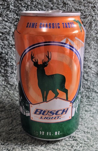 Busch Light Limited Edition Can "Deer" Top Opened 12 oz | eBay