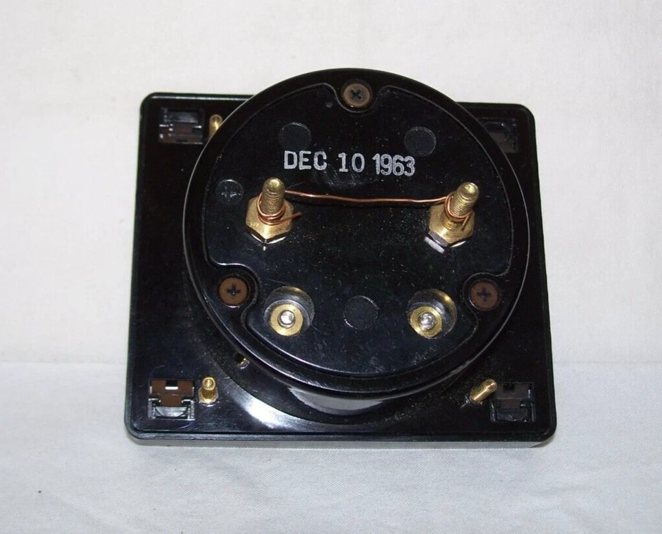Pr. NIB Weston Panel Meters,Model 1936,0-200 microamperes DC,1963 Cat ...