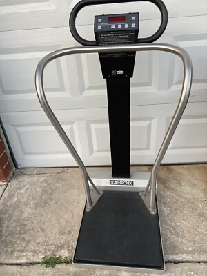 Scale Tronix 5002 Mobile Stand-On Scale With Height Gauge | eBay