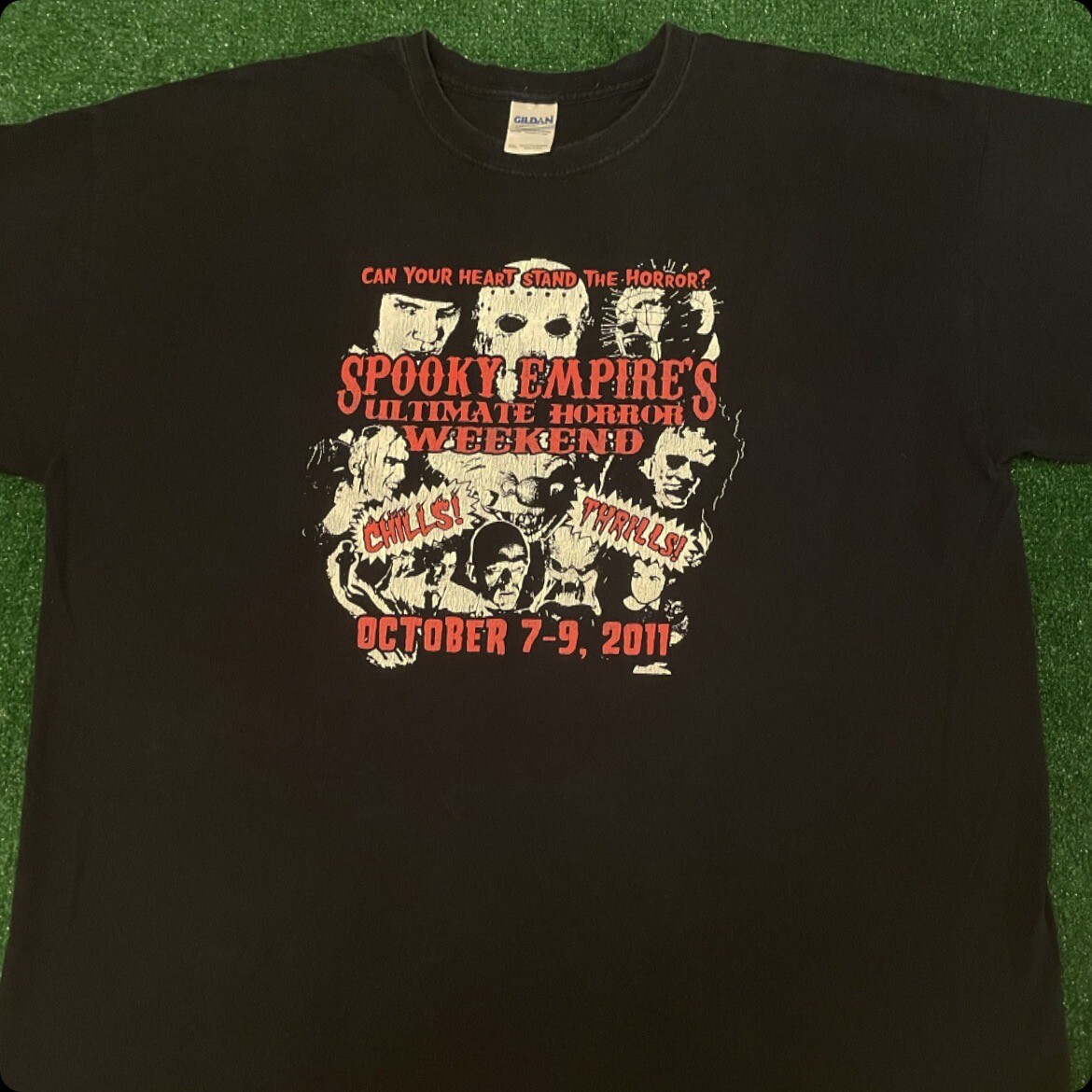 Vintage 90s Y2K Horror Convention Freddy Jason Pinhea… - Gem