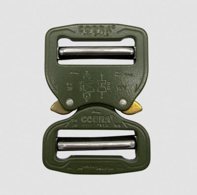 AustriAlpin Cobra Buckle PRO STYLE 9kN - FY38LVV - Olive Green Buckle ...