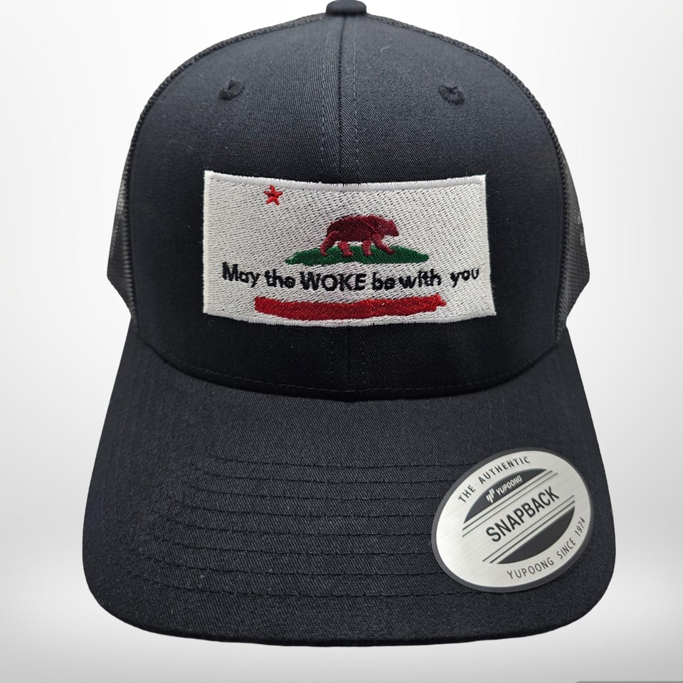 May The Woke Be With You Trucker Hat | eBay