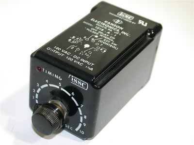 UP TO 3 ISSC 11 PIN TIMER 0.06-1 SECOND ADJUST 120VAC 1018-A-1 | eBay