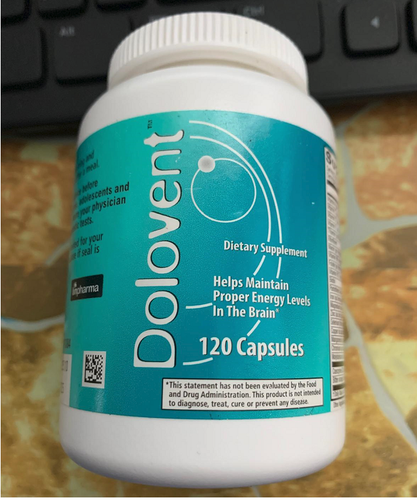 Linpharma Dolovent Magnesium, B2, CoQ10 Dietary Supplement Brain Health ...