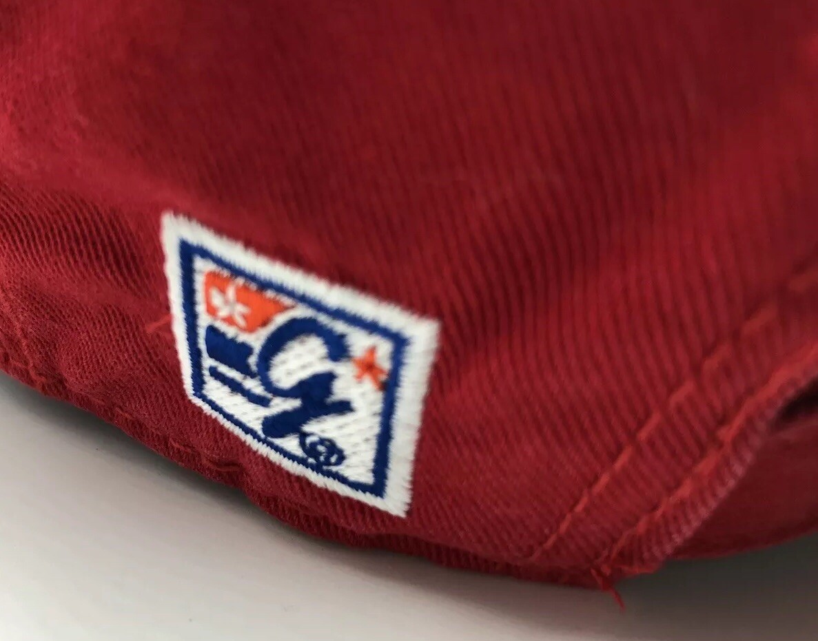 PGA Golf National Tour Cap Hat Adult Adjustable 100% Cotton Red The ...