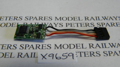 Hornby X9659 DCC Small Decoder For Fitted Locos With 4 Pin Sockets ...