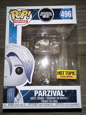 Funko Pop! Ready Player One Parzival #496 Hot Topic Exclusive New In ...